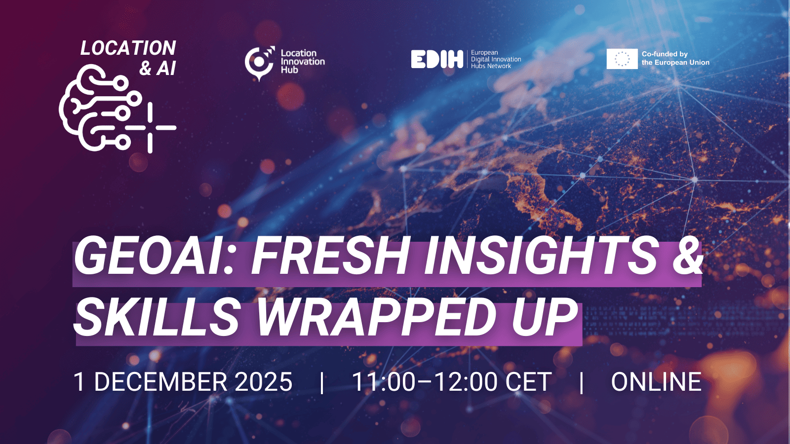 Webinar: GeoAI – Fresh Insights & Skills Wrapped Up | Positio